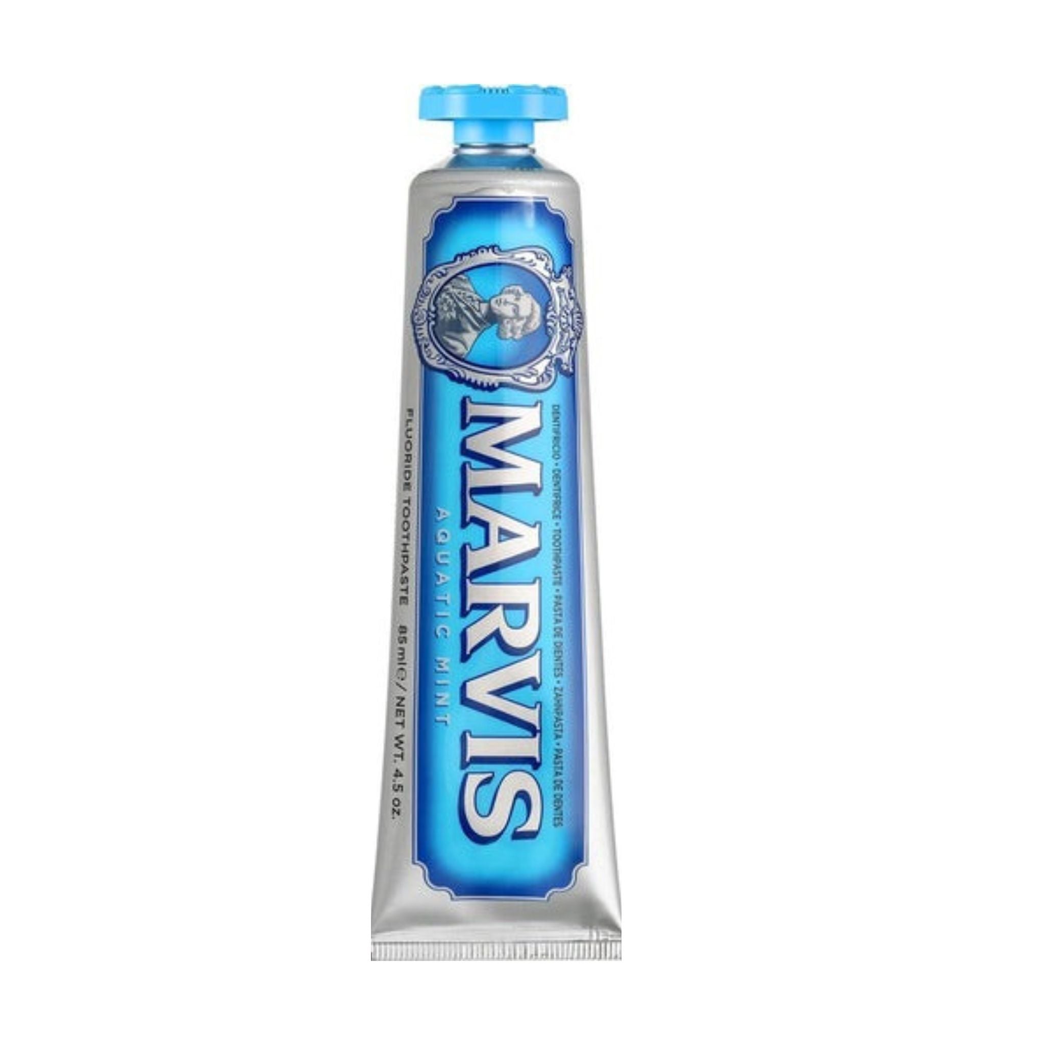 Marvis Aquatic Mint Luxury Italian Toothpaste with Xylitol 85ml ...