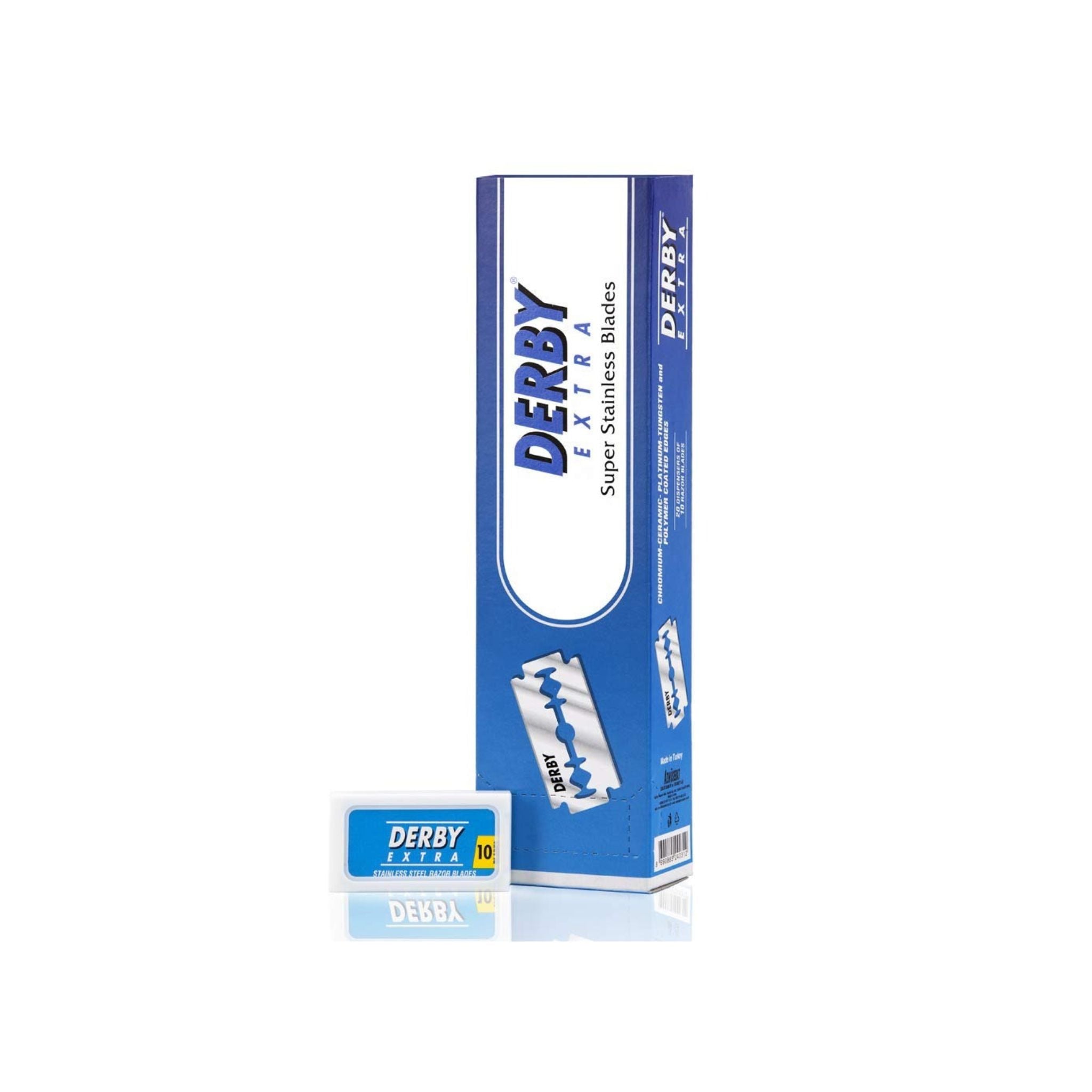 DERBY EXTRA DOUBLE EDGE RAZOR BLADES (BLUE) 200 blades – Pharmapax1