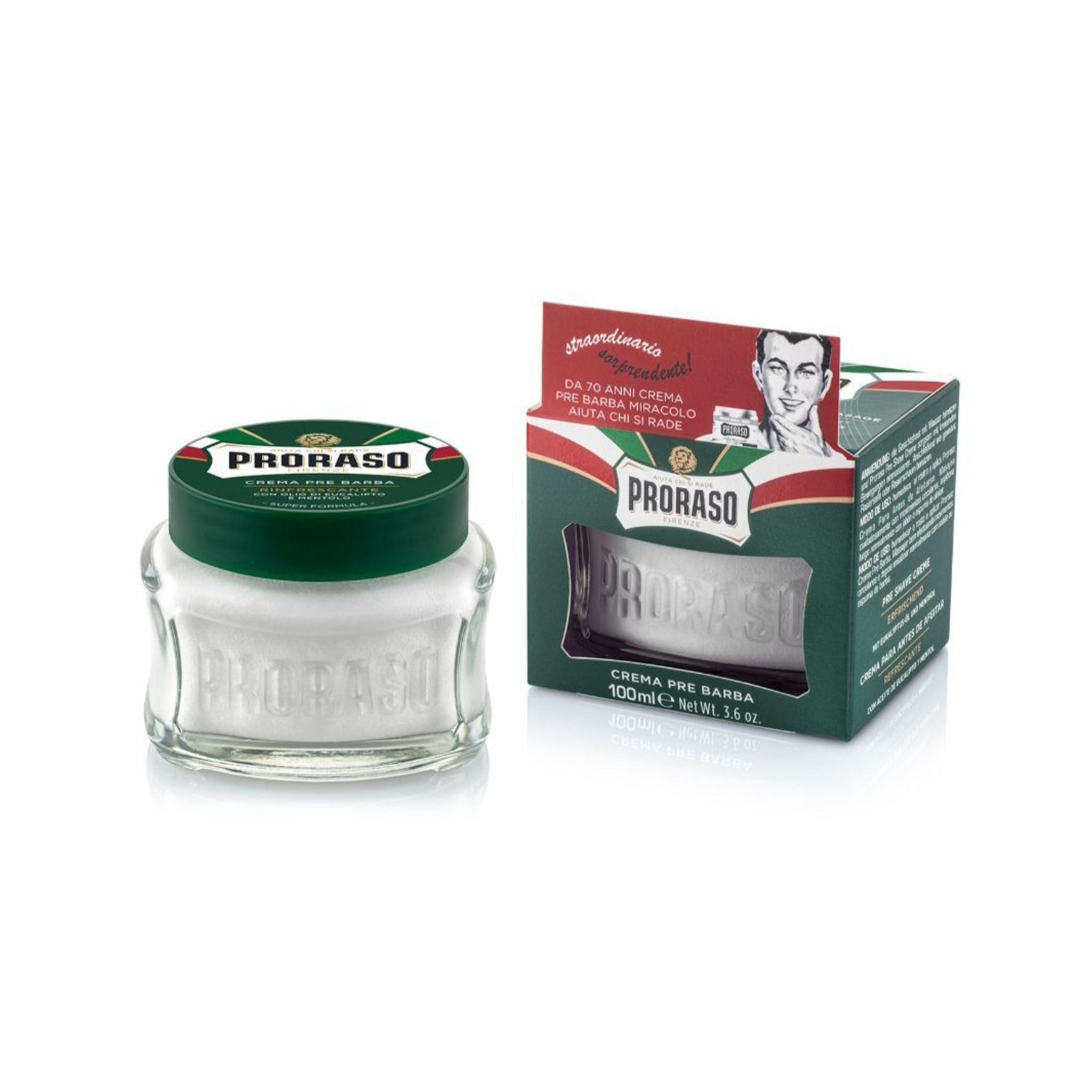 Proraso NEW Pre/Post Shave Cream Eucalyptus & Menthol - 100ml – Pharmapax1